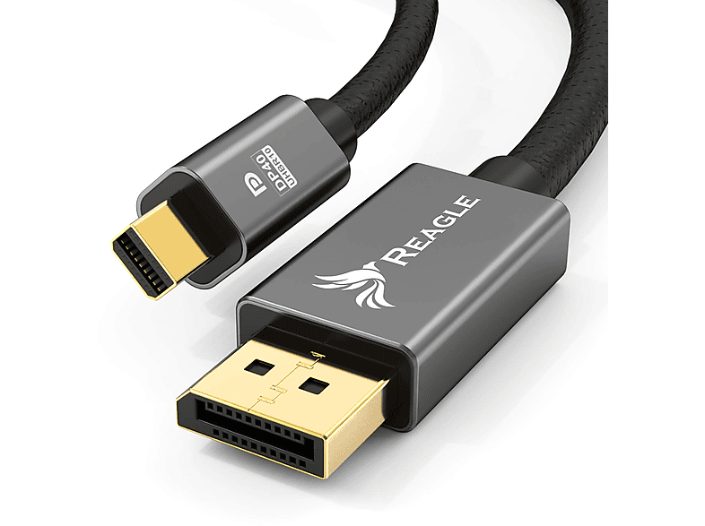 REAGLE mini DisplayPort Ultra DP 2.0 8K 4K 240Hz 3M Kabel Mini ...