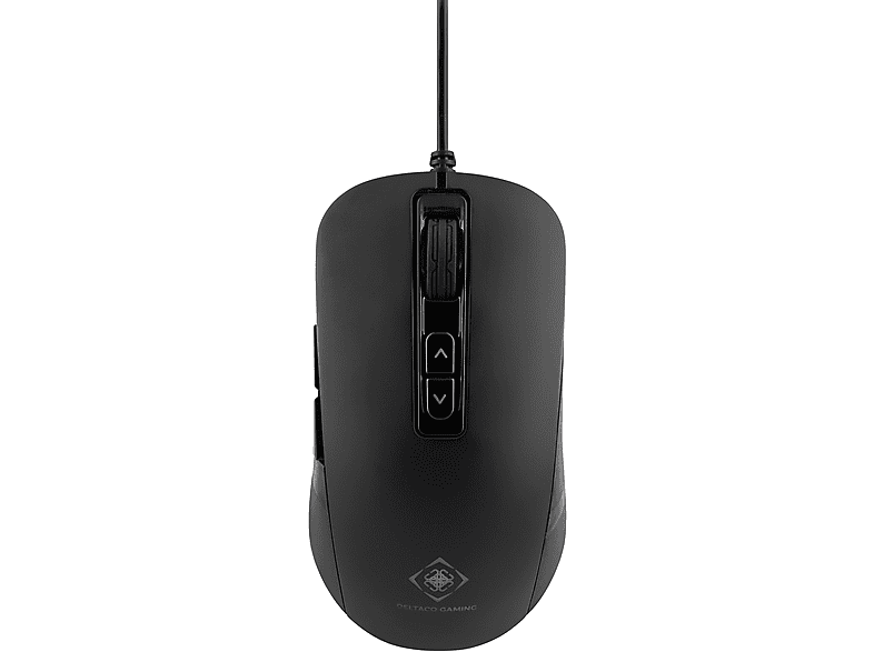 DELTACO GAM-029 Gaming Maus, Schwarz | SATURN