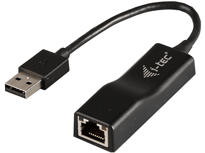 I-TEC U2LAN ADUANCE USB2.0 ETHERNET ADAPTER Lan Adapter, Schwarz ...