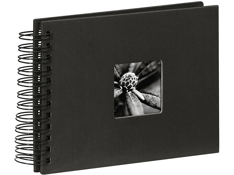 HAMA 090150 ALB.FINE ART 24X17/50 SW. Fotoalbum, 50 Seiten, Schwarz ...