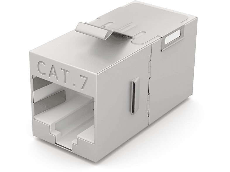 HB-DIGITAL Keystone CAT 7 RJ45 Netzwerk Keystone Modul, grau | MediaMarkt