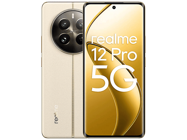 REALME 12 Pro 5G 256 GB Beige Dual SIM | MediaMarkt