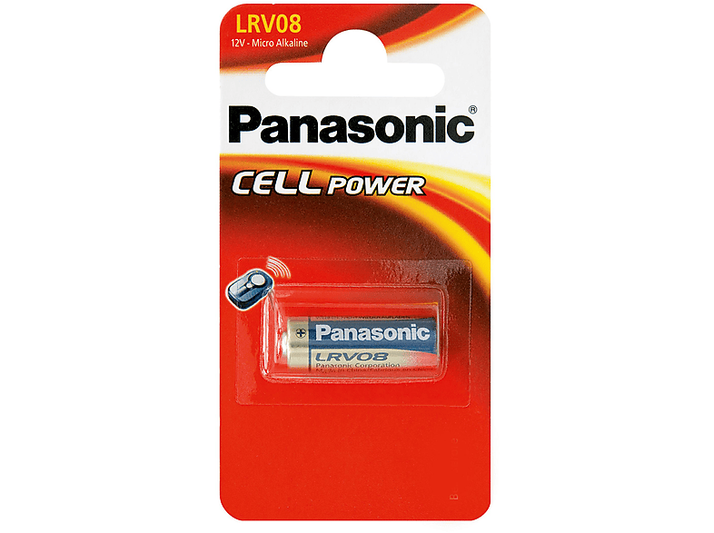 PANASONIC LR-V08 /1BP ALKALI KNOPF BLISTER LRV08 Batterie, Alkaline, 12 ...