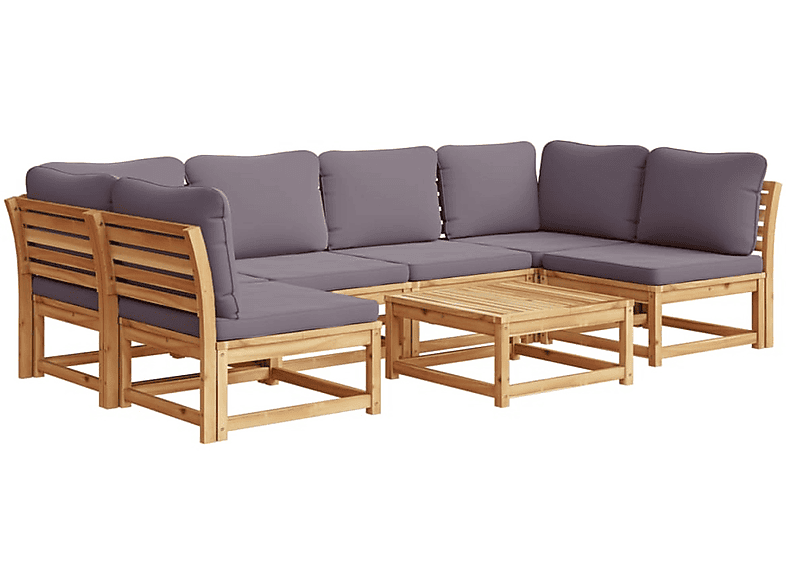 VIDAXL 3214323 Gartensofa, Dunkelgrau | MediaMarkt