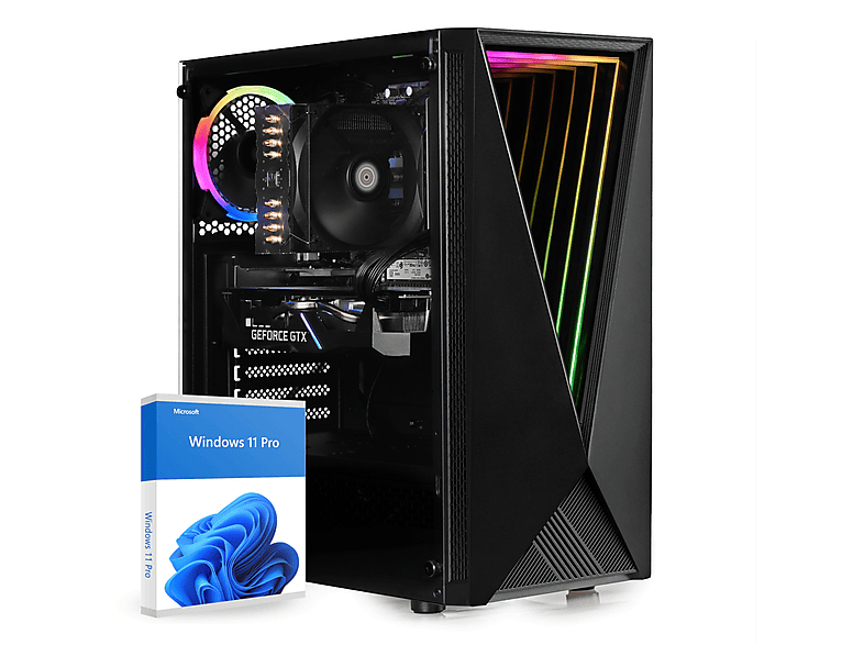 DCL24 Intel i5-14400, Gamer PC mit Intel® Core™ i5 Intel Core i5-14400 ...