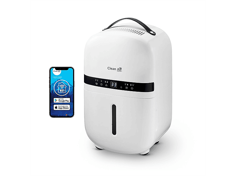 CLEAN AIR OPTIMA CA-702 Smart Luchtontvochtiger Wit | MediaMarkt
