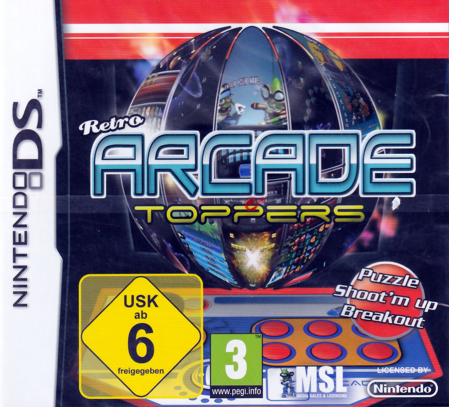 Retro Arcade Toppers | [Nintendo DS] | MediaMarkt