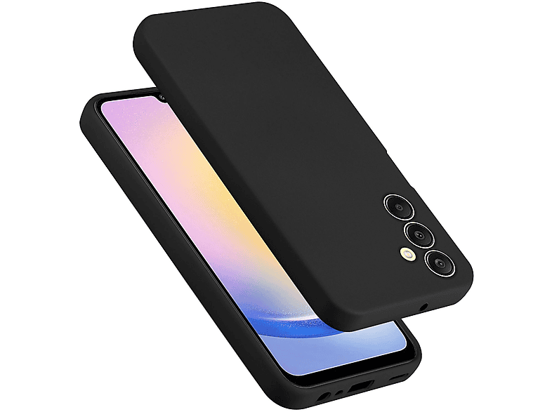 CADORABO Hülle im Liquid Silicone Case Style, Backcover, Samsung ...