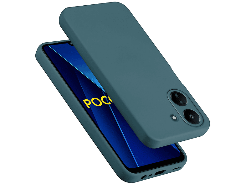 CADORABO Hülle im Liquid Silicone Case Style, Backcover, Xiaomi, Poco ...