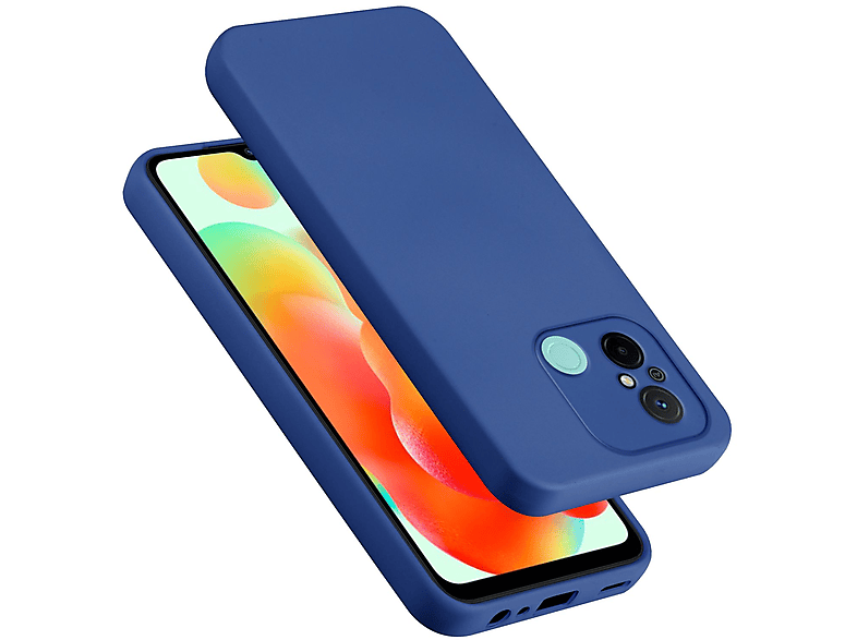 CADORABO Hülle im Liquid Silicone Case Style, Backcover, Redmi, 12C ...