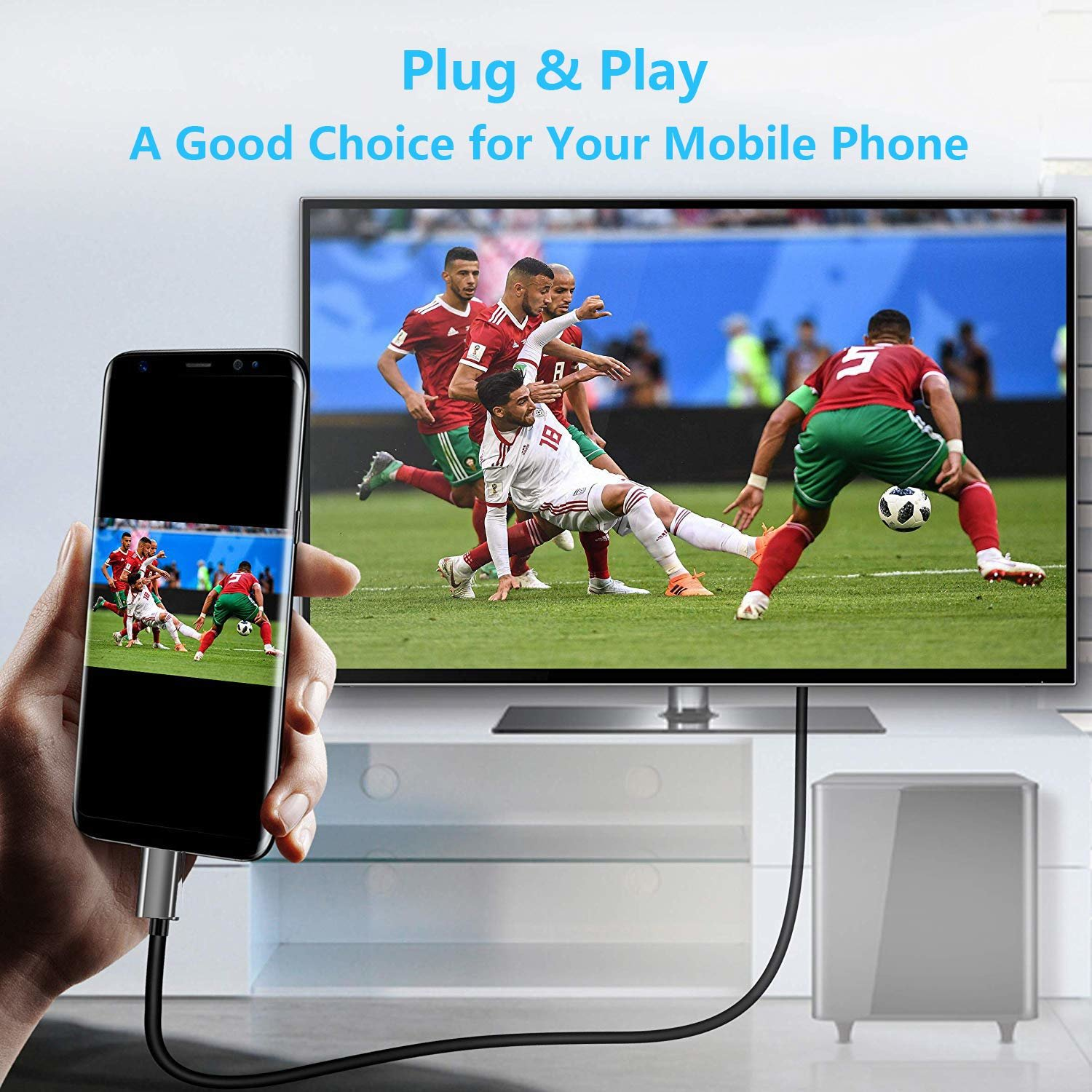 Cable | INF Cable USB-C a HDMI 4K - 2 metros, HDMI Ultra High Speed, 2 ...