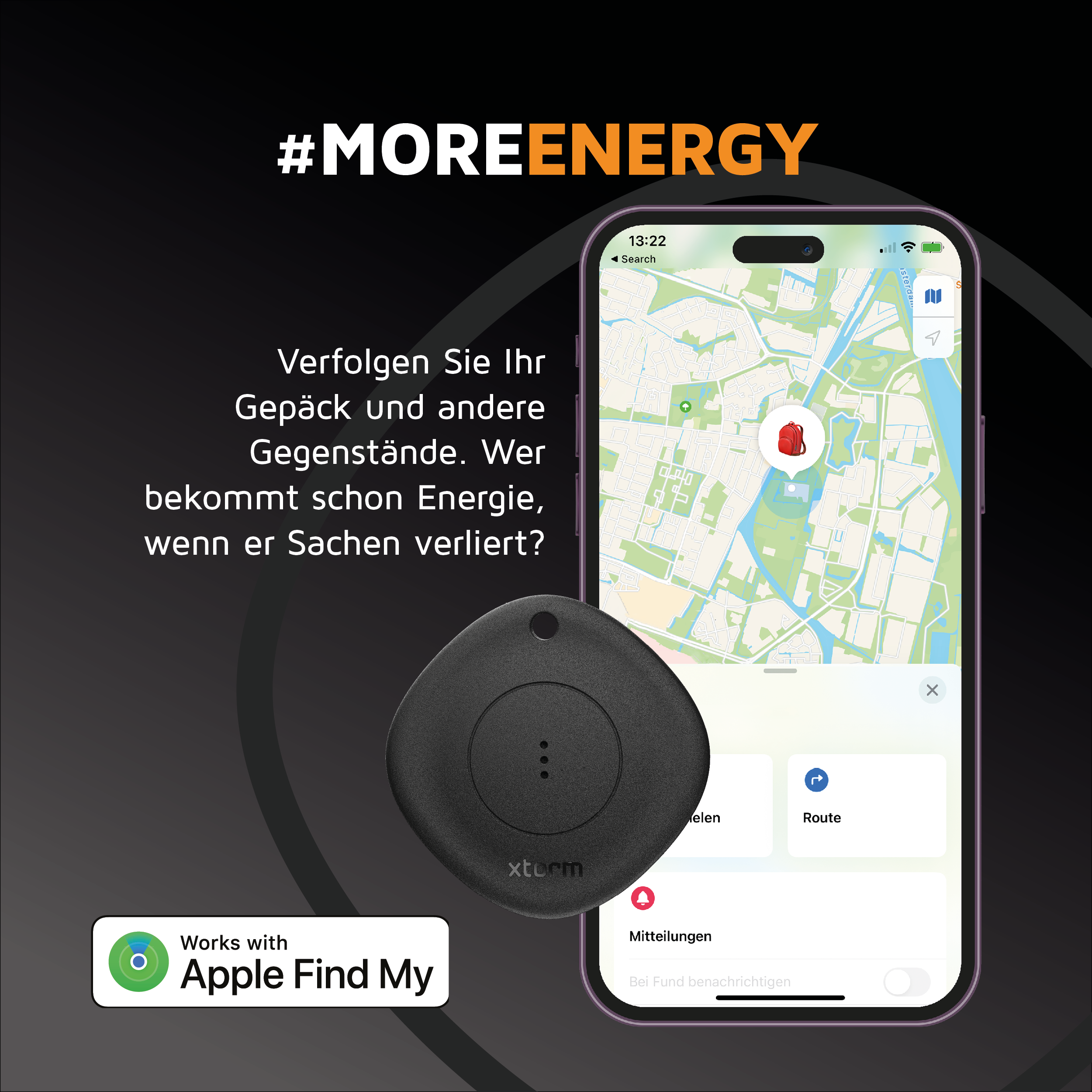 Localizador para móvil | XTORM TravelTag, Negro | MediaMarkt