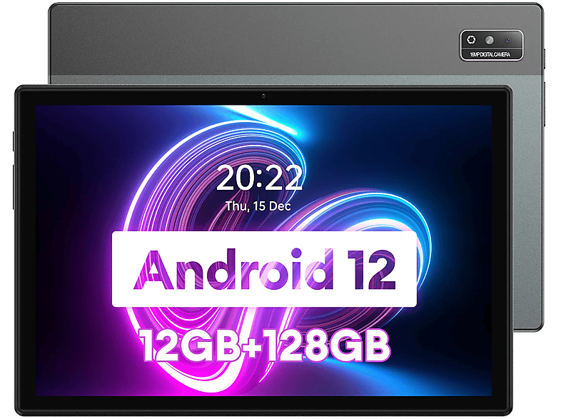 SYNTEK WPad 3 10.1 Zoll Gaming Tablet mit Android 12, 12+128GB Speicher ...