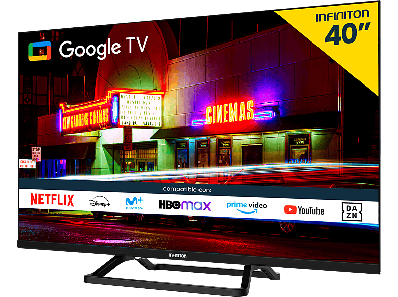 TV LED 40" | INFINITON INTV-40GS790, Full-HD, Smart TV, DVB-T2 (H.265 ...