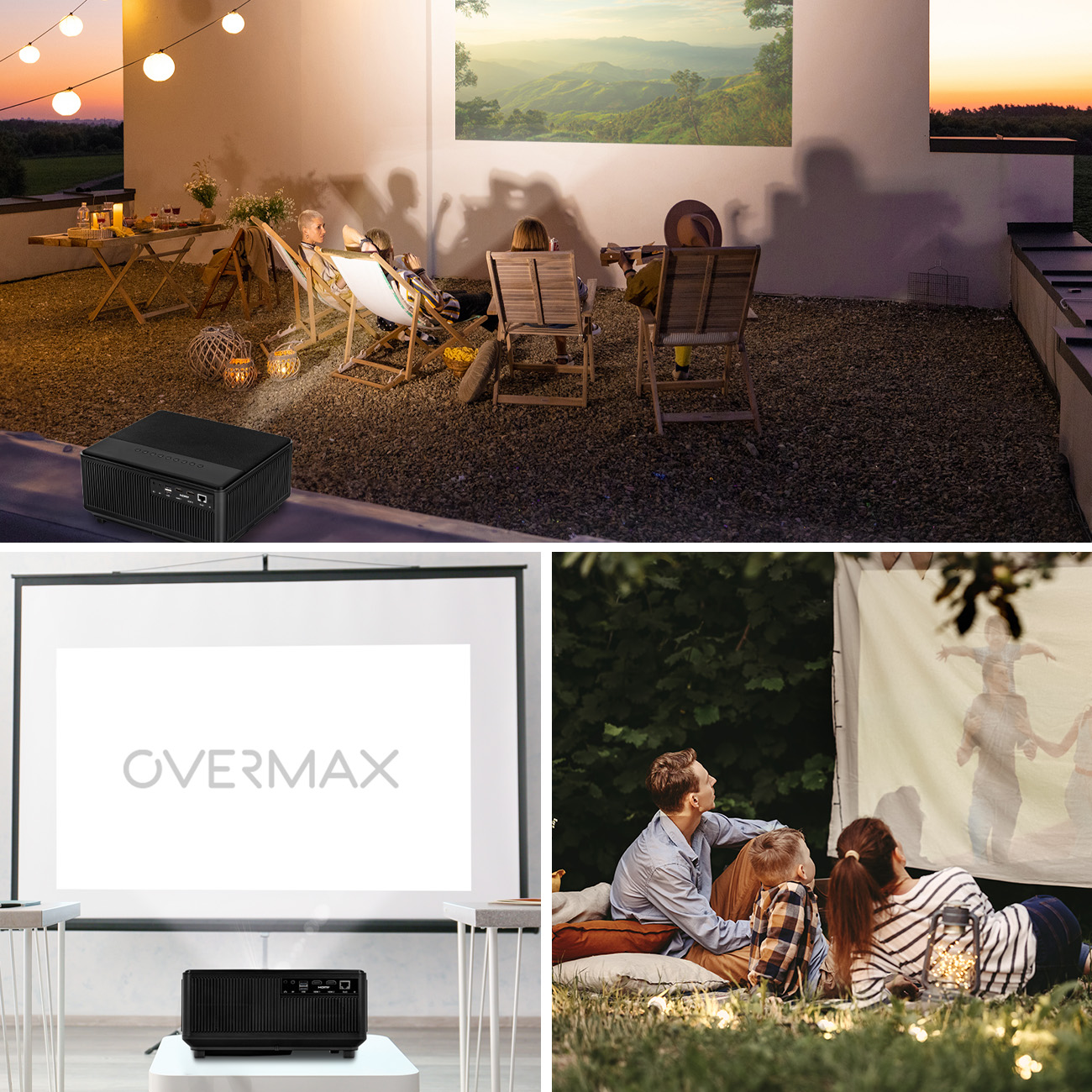 OVERMAX Multipic 6.1 Projector zwart | MediaMarkt