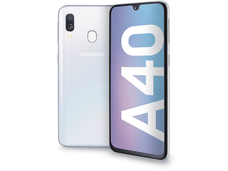 SAMSUNG Galaxy A40 64GB A405FN DS 64 GB Weiß Dual SIM | MediaMarkt