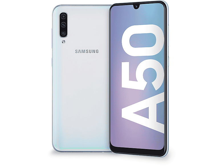 SAMSUNG Galaxy A50, Blanco, Móvil Android, 128 GB, 4 GB RAM, 6,4 ...