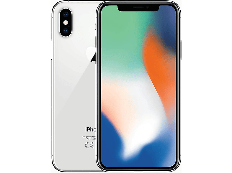 APPLE iPhone X 256 GB Silber Dual SIM | MediaMarkt