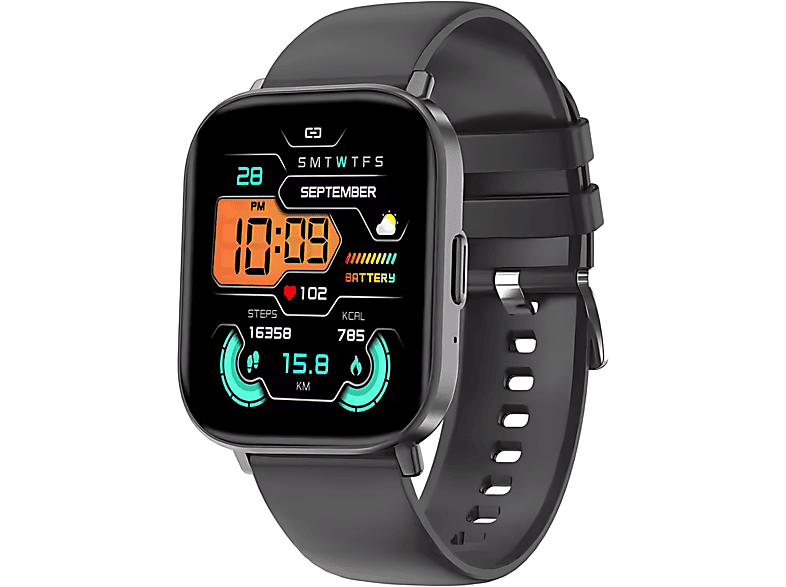 Smartwatch MANIKE G127 Black | sprawdź cenę i opinie w MediaMarkt