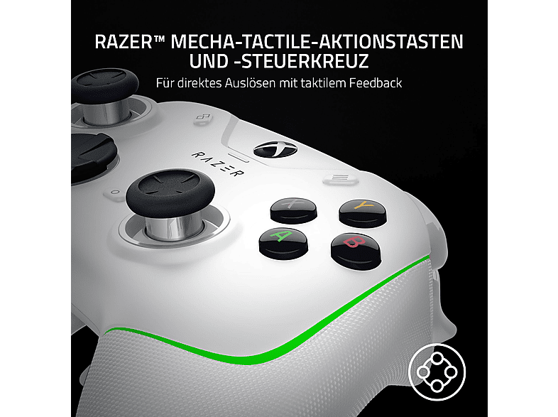 RAZER RZ06-04010200-R3M1 WOLVERINE V2 CHROMA WHITE Controller Weiß ...