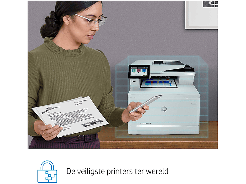 HP HP Color LaserJet Enterprise MFP M480f Multifunktionsdrucker ...