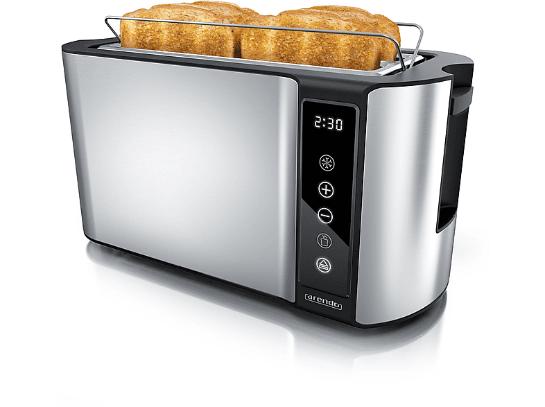 ARENDO 4-Scheiben Toaster Silber (1500 Watt, Schlitze: 2) | MediaMarkt