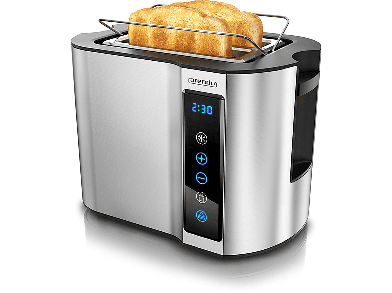 ARENDO 2-Scheiben Toaster silber (800 Watt, Schlitze: 2) | MediaMarkt