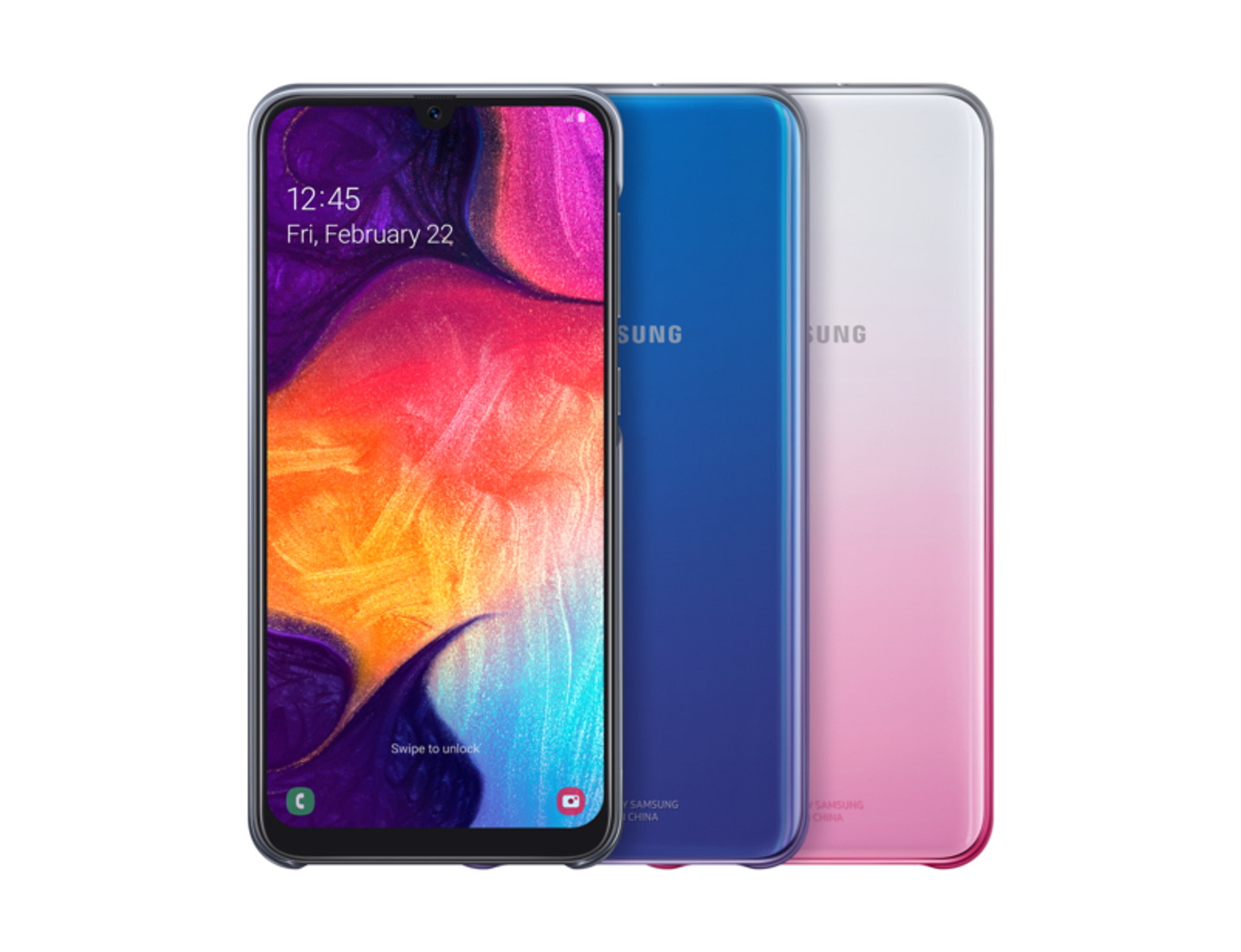 SAMSUNG Gradation Backcover geschikt voor Samsung Galaxy A50 / A30s ...