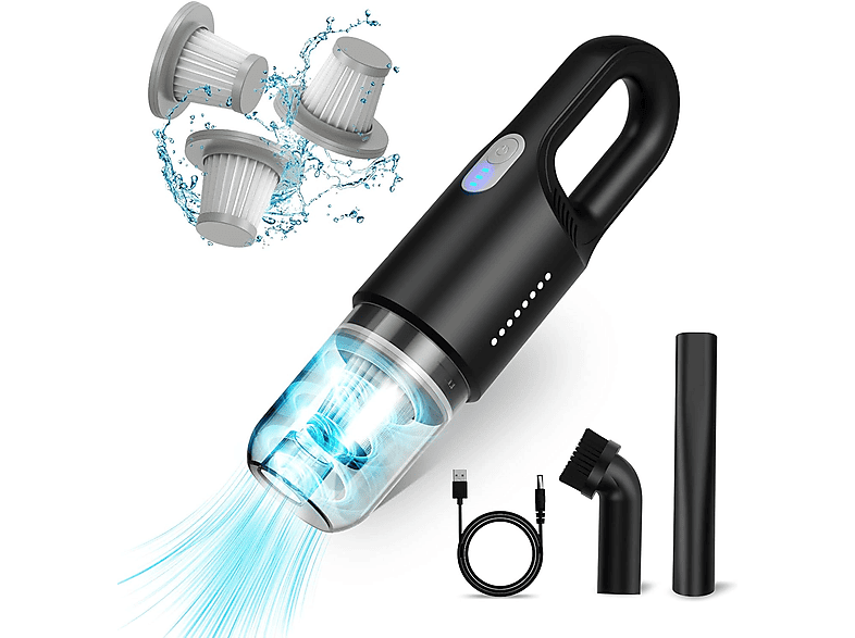 REDKEY A031 Akku Handstaubsauger,3in1 Mini Staubsauger Handstaubsauger ...