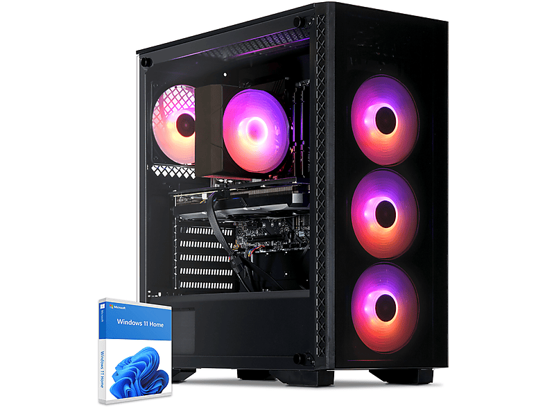 SEDATECH AMD Ryzen 7 5700X, Gaming PC mit AMD Ryzen™ 7 AMD Ryzen 7 ...