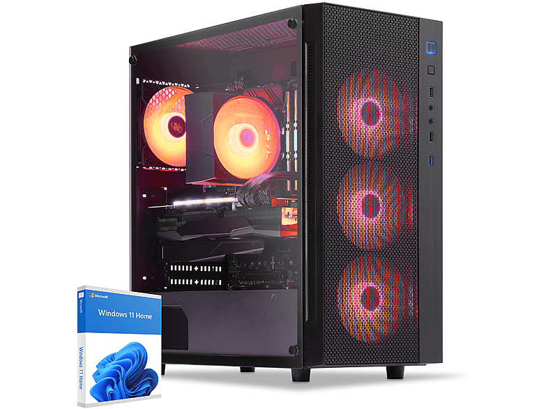 SEDATECH AMD Ryzen 7 5800X, Gaming PC mit AMD Ryzen™ 7 AMD Ryzen 7 ...