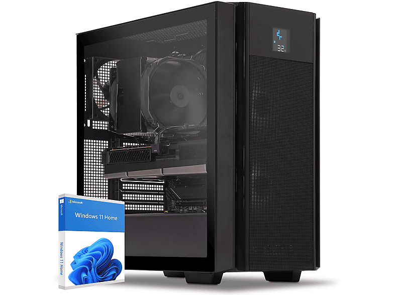 SEDATECH Intel i7-12700KF, Desktop-PC mit Intel® Core™ i7, 32 GB RAM, 2000 GB SSD, NVIDIA ...