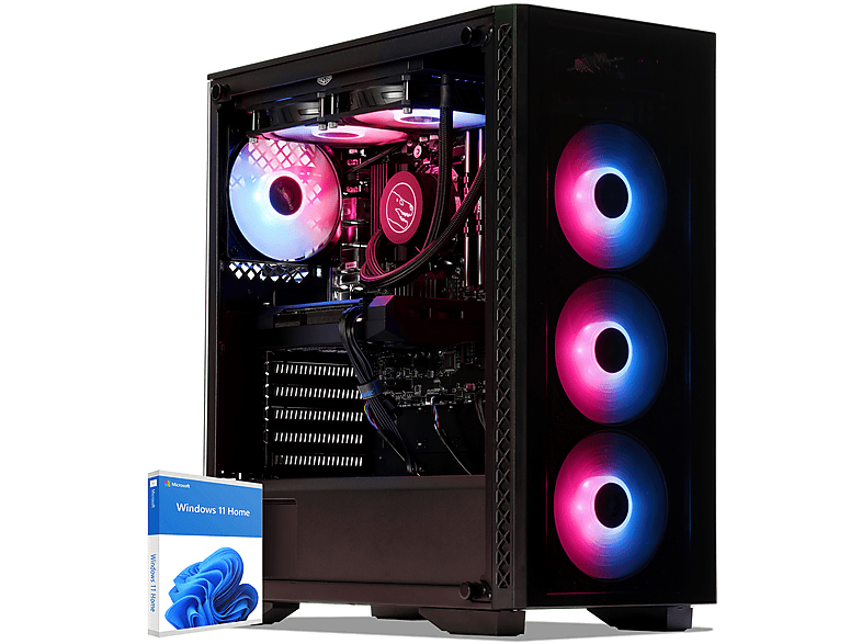 SEDATECH Intel i7-12700KF mit Wasserkühlung, Gaming PC mit Intel® Core™ i7, 32 GB RAM, 2000 GB ...
