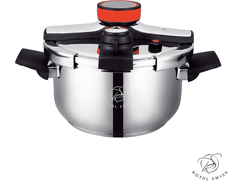 ROYAL SWISS Ø 26cm Edelstahl Schnellkochtopf | MediaMarkt