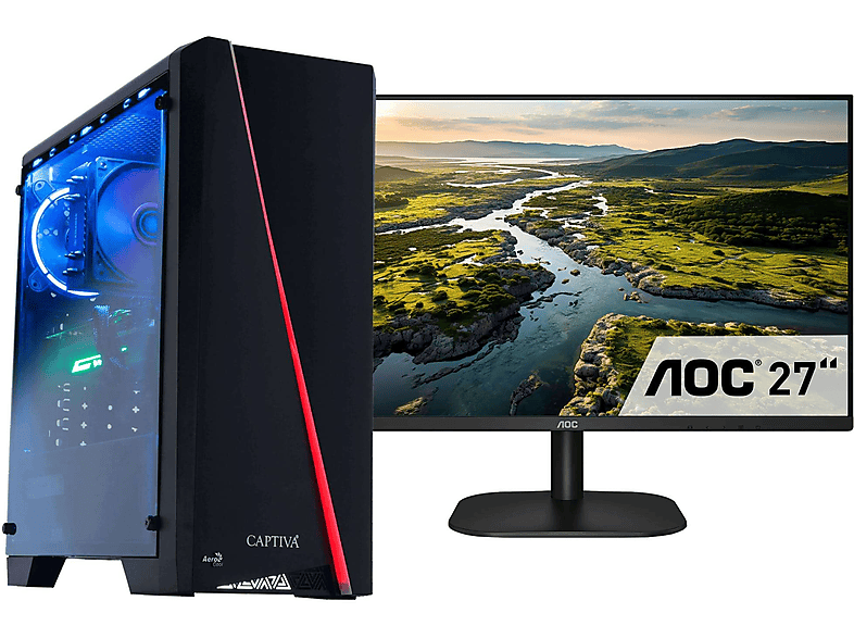 PC DESKTOP + MONITOR CAPTIVA Power Starter R62-487 TFT | MediaWorld.it