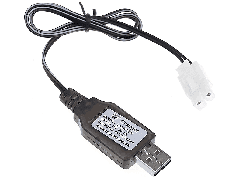 YUNIQUE GREEN-CLEAN-POWER 9,6V Tamiya für Ni-MH Ni-CD Ladegerät, Weiss ...