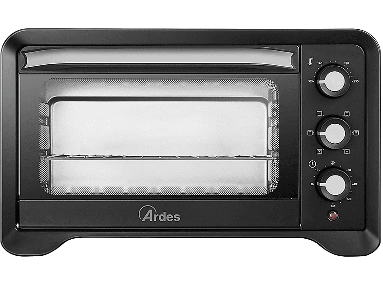 Mini horno | ARDES AR6222PB, 20 l, Negro | MediaMarkt