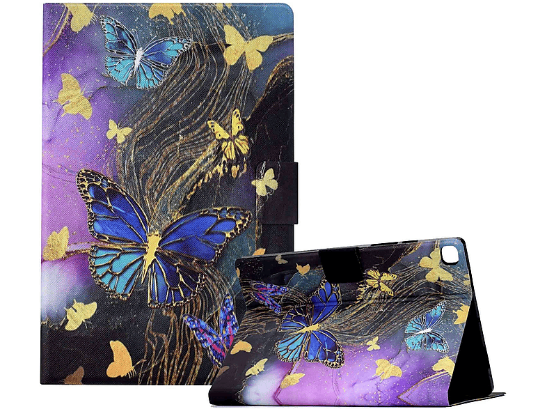 WIGENTO Muster Motiv Wake UP & Sleep Cover aufstellbar Tablethülle Full ...