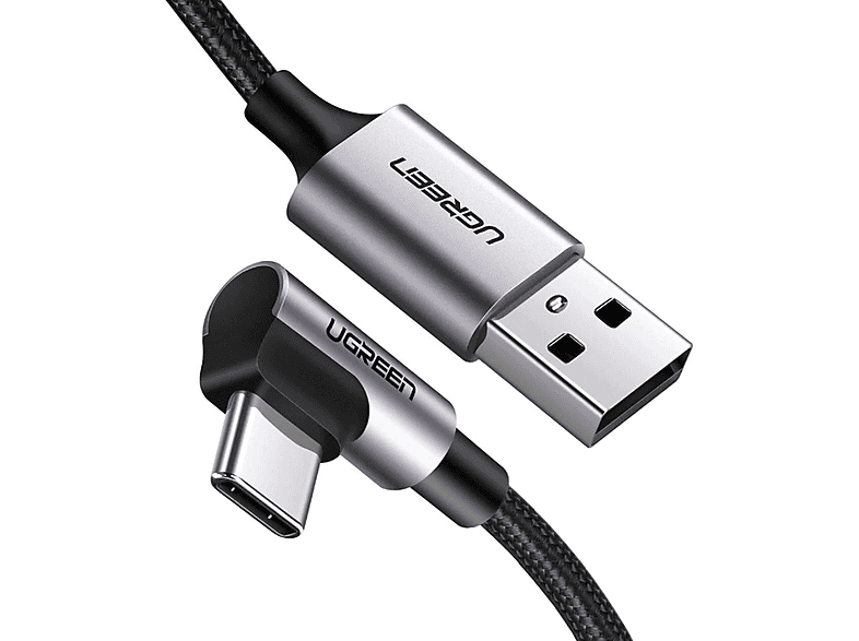 UGREEN Angled USB-C To USB-A Data Cable 1M Kabel | MediaMarkt