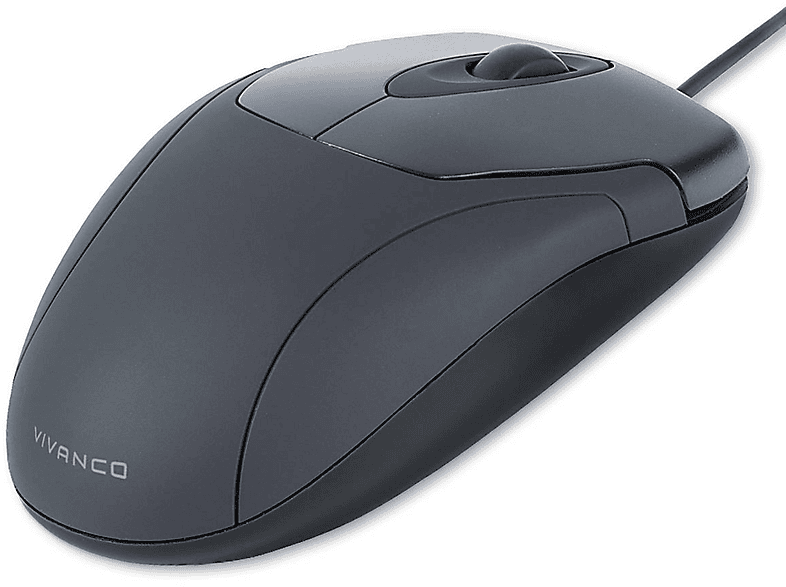 VIVANCO 36638 MAUS USB Funkmaus, Schwarz | MediaMarkt