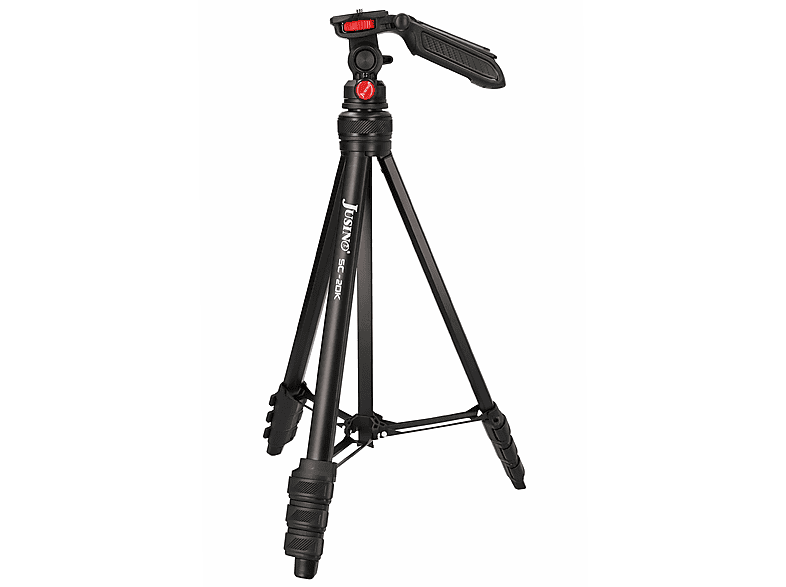 JUSINO SC-20K Dreibeinstativ, schwarz, Höhe offen bis 139cm | MediaMarkt