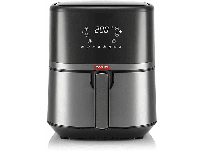 BODUM MELIOR Heißluftfritteuse 1500 Watt Schwarz | MediaMarkt