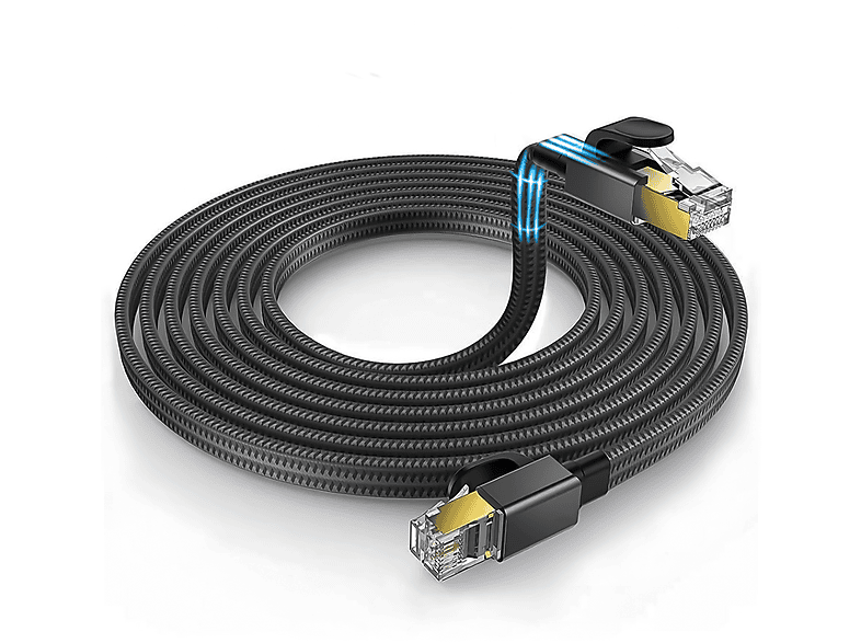 Cable de red | REAGLE RJ45 Cat8 SFTP 40Gb 1.5M, Cat-8, , Negro | MediaMarkt