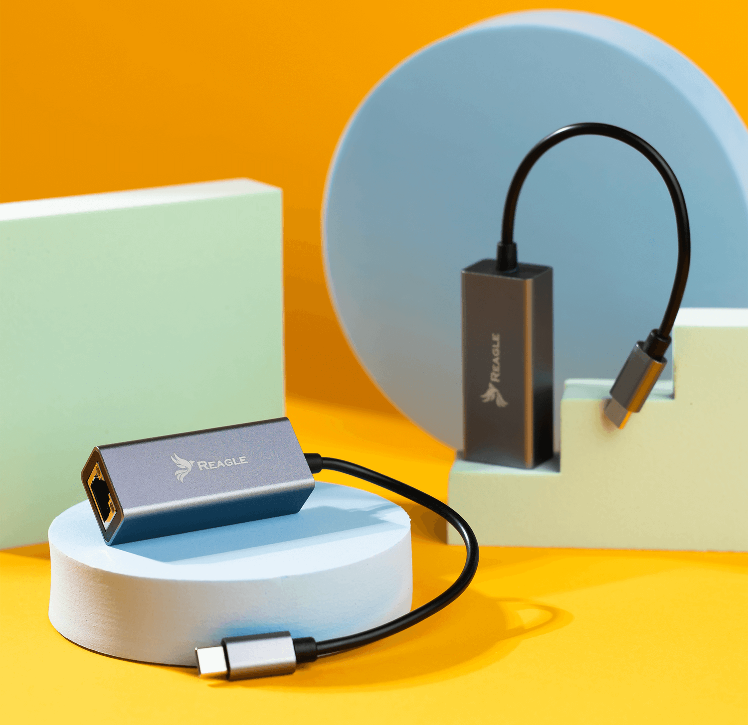 Adapter REAGLE GIGABIT LAN 1000Mb RJ45 Srebrny | sprawdź cenę i opinie ...