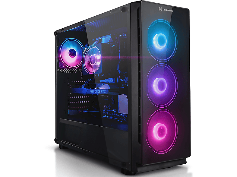 MEGAPORT PC AMD Ryzen 5, Gaming PC Ryzen™ 5 9600X Prozessor, 16 GB RAM ...