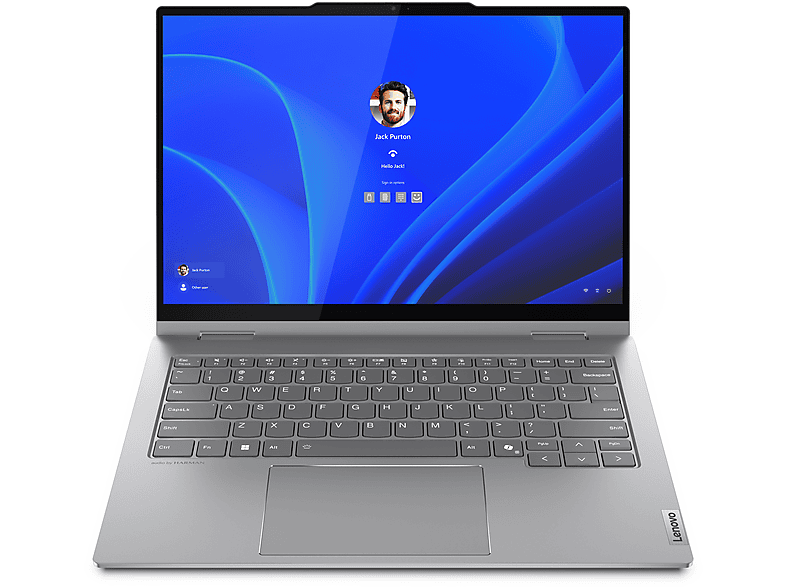 LENOVO 21MX0014GE, Notebook, mit 14 Zoll Display Touchscreen, Intel ...