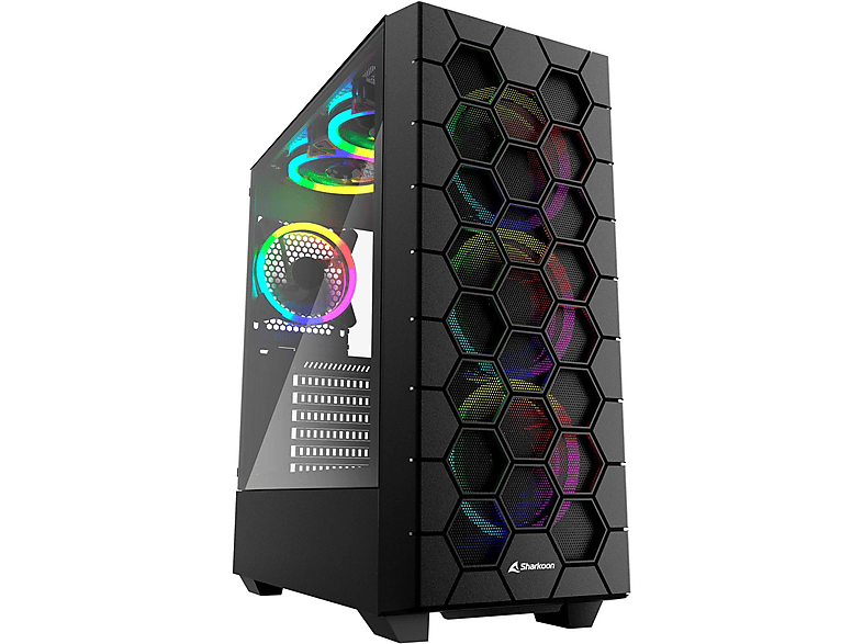 Chasis PC | RGB HEX SHARKOON, 10 | MediaMarkt