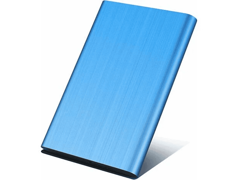 ELKUAIE Mobile Festplatte, 1 TB HDD, extern, Blau | SATURN