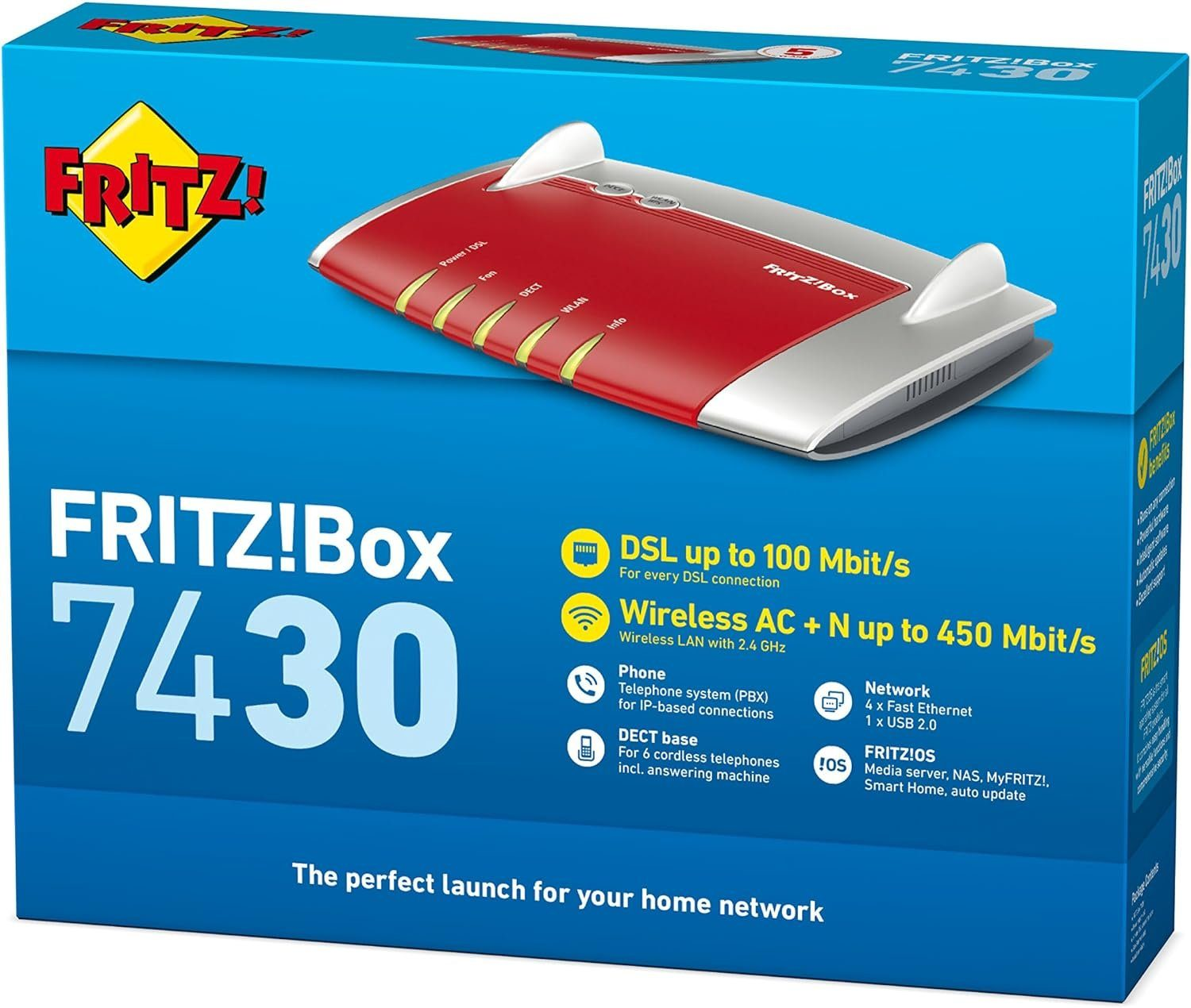 AVM FRITZ!Box 7430 wlan router | SATURN