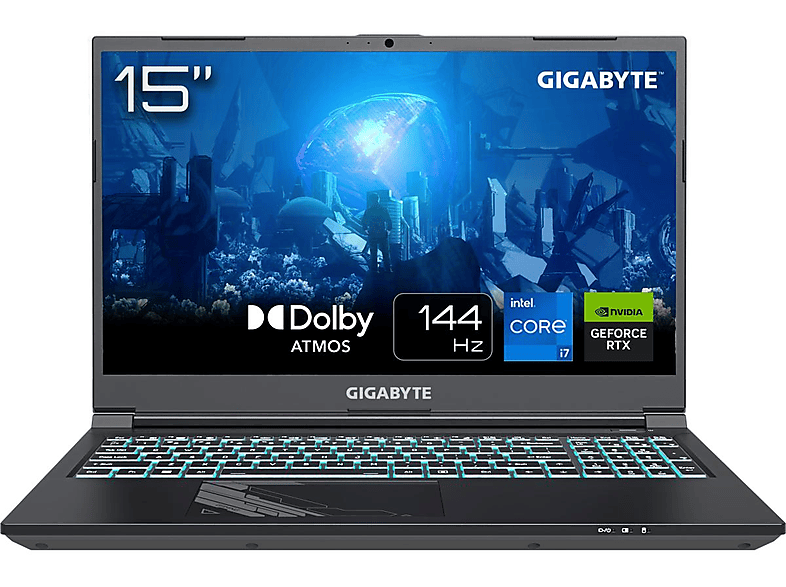GIGABYTE G5 MF5-H2DE354KH, Notebook, mit 15,6 Zoll Display, Intel® Core ...